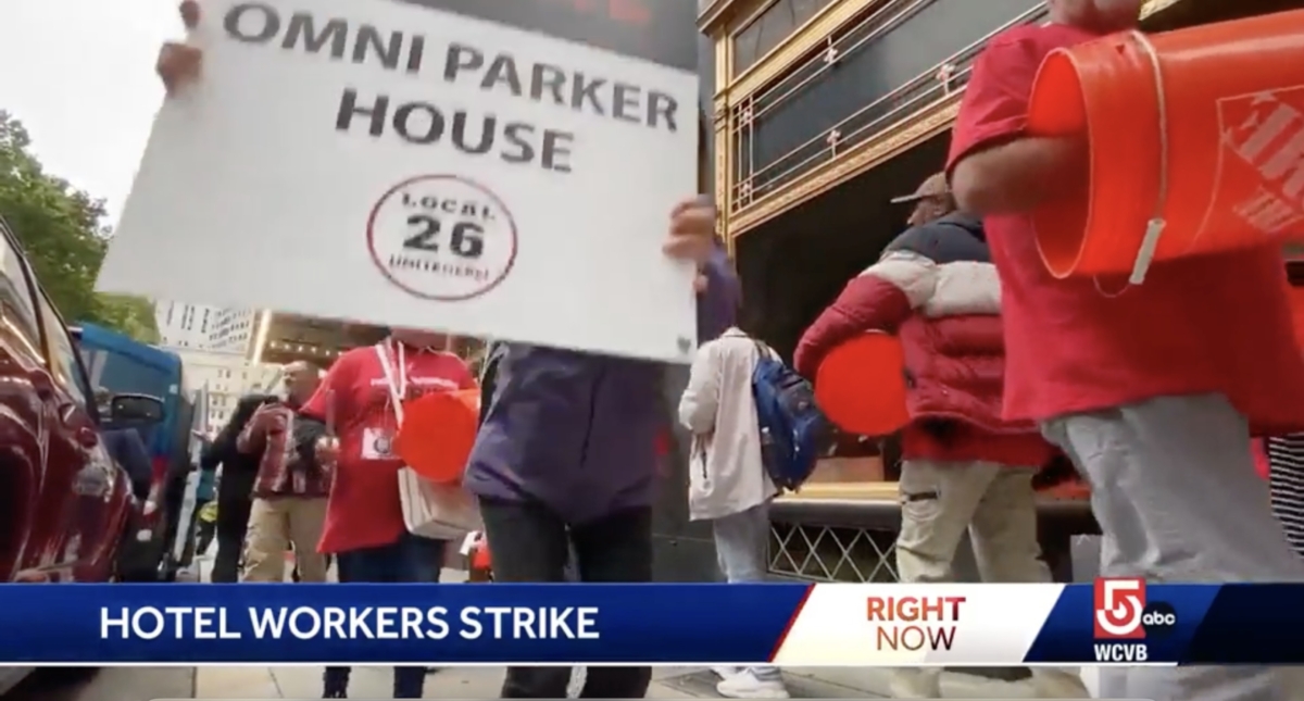 Ongoing strike impacts busy weekend for Boston hotels - Boston's Local 26